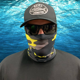Face Shields by Reel Monster | Sun Protection Neck Gaiters for Patriots
