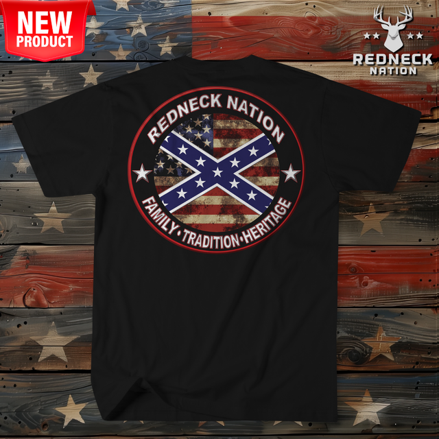 Redneck Nation® Classics - Original Patriotic T-Shirts Made in the USA