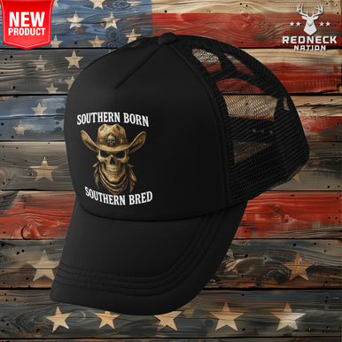 Redneck Nation® Dixie Deathrider Trucker Hat - Redneck Nation