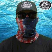 **BOGO** Face Armor© American Flag tattered FS-18 - Redneck Nation
