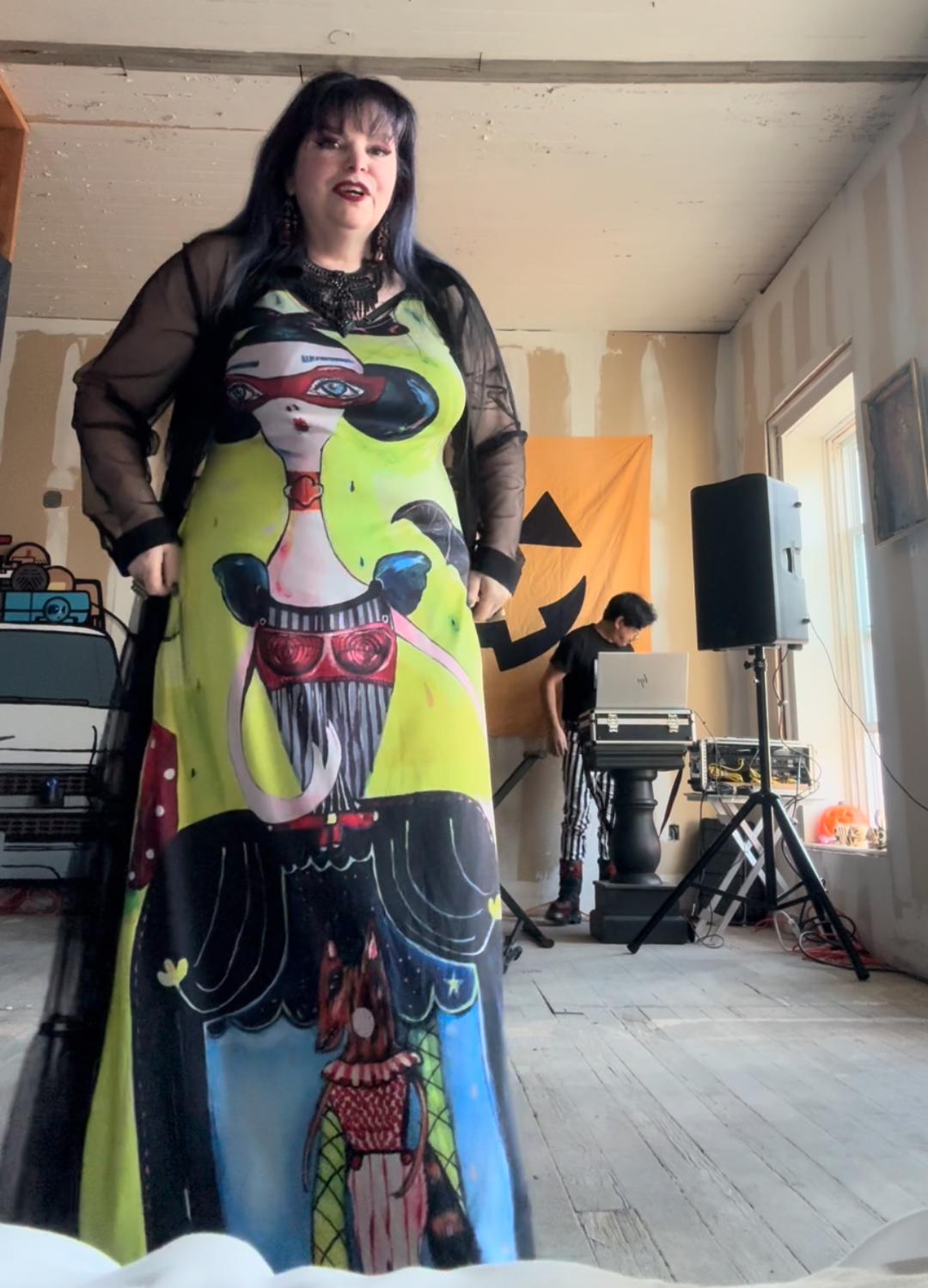 Bat girl dress - Wendy Costa