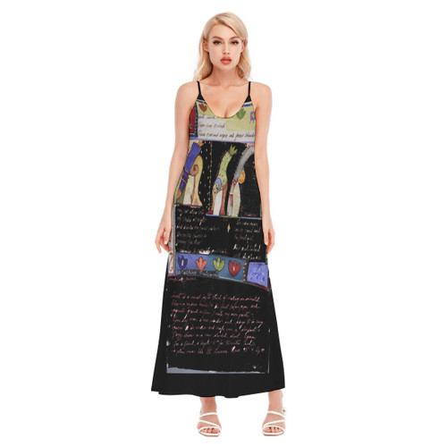 Writer's Women's Sling Dress with pockets - Wendy Costa