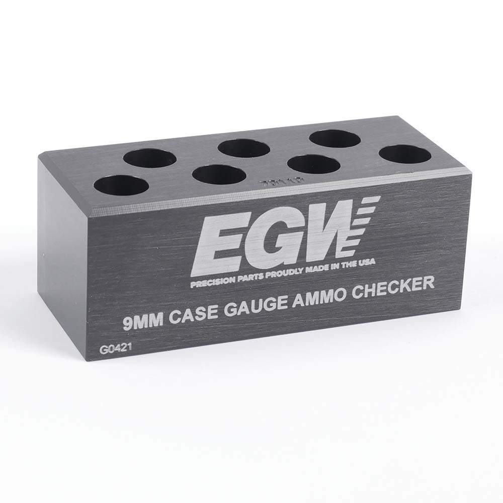Case Gauge Ammo Checker 9 mm 7-hole - Evolution Gun Works