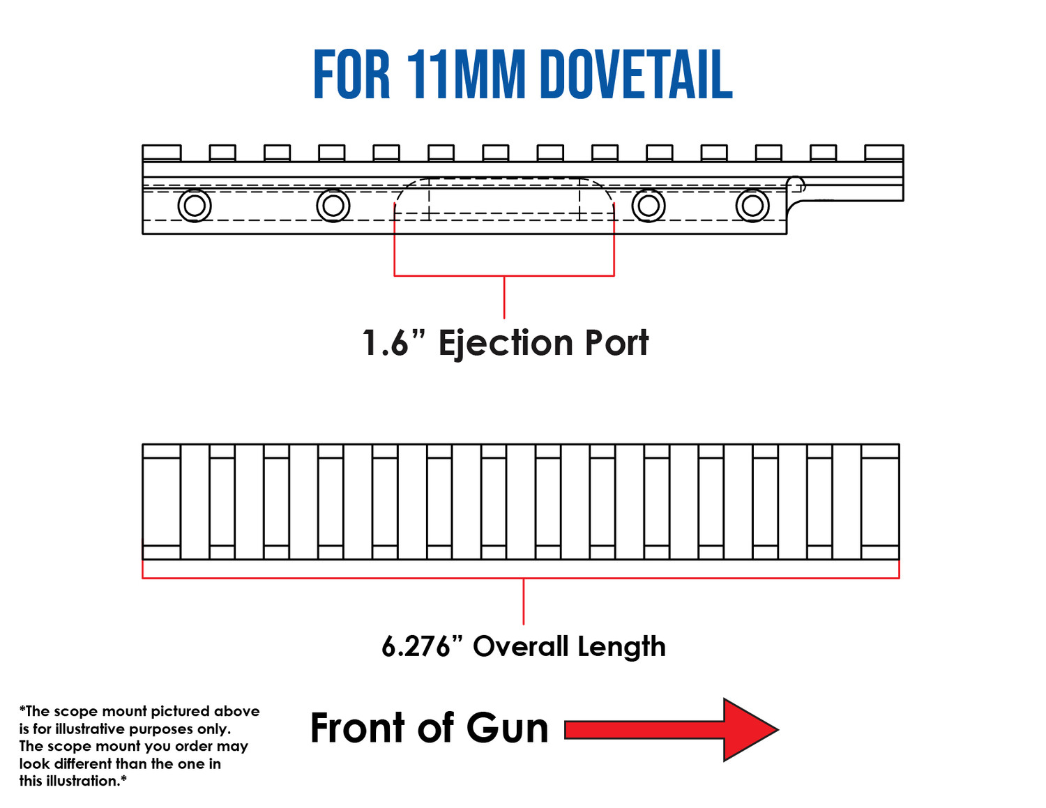 HD CZ 457 Scope Mount Mount 20 MOA | Optic Mount | Scope Base ...