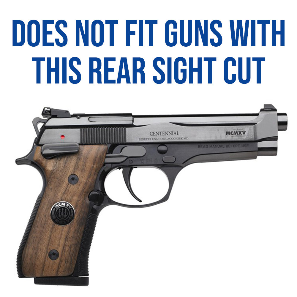 Trijicon RMR / SRO, Holosun 407c / 507c Mount for Beretta 92 ...