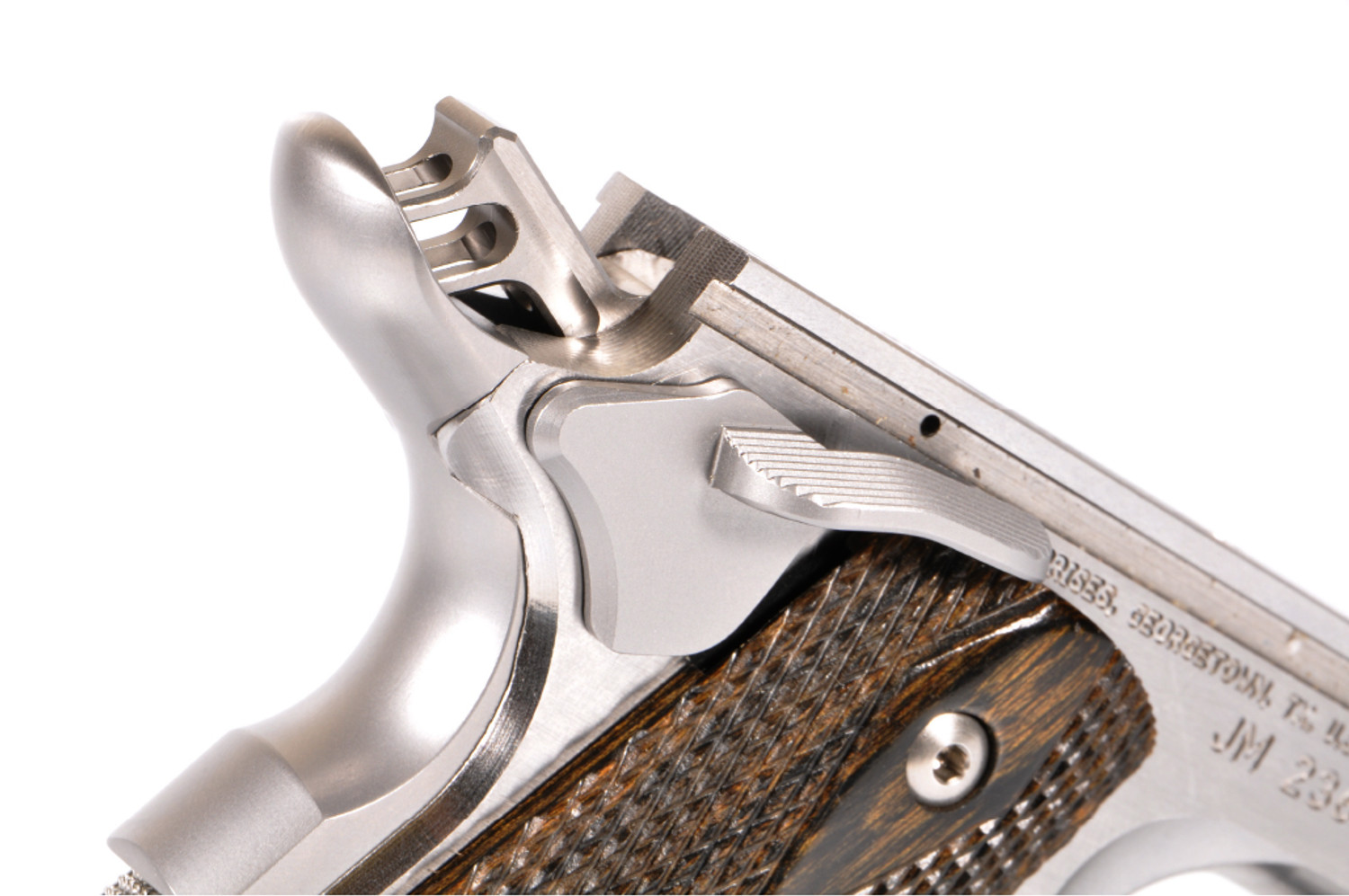 HD 1911 Ambi Thumb Safety Stainless Steel - Evolution Gun Works