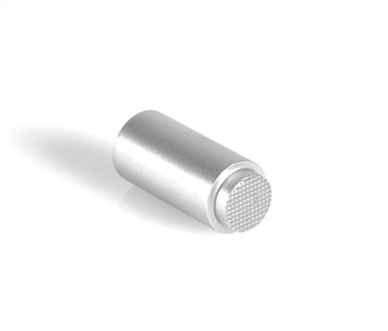 Spring Plug Long Nose SS Solid End Checkered - Evolution Gun Works