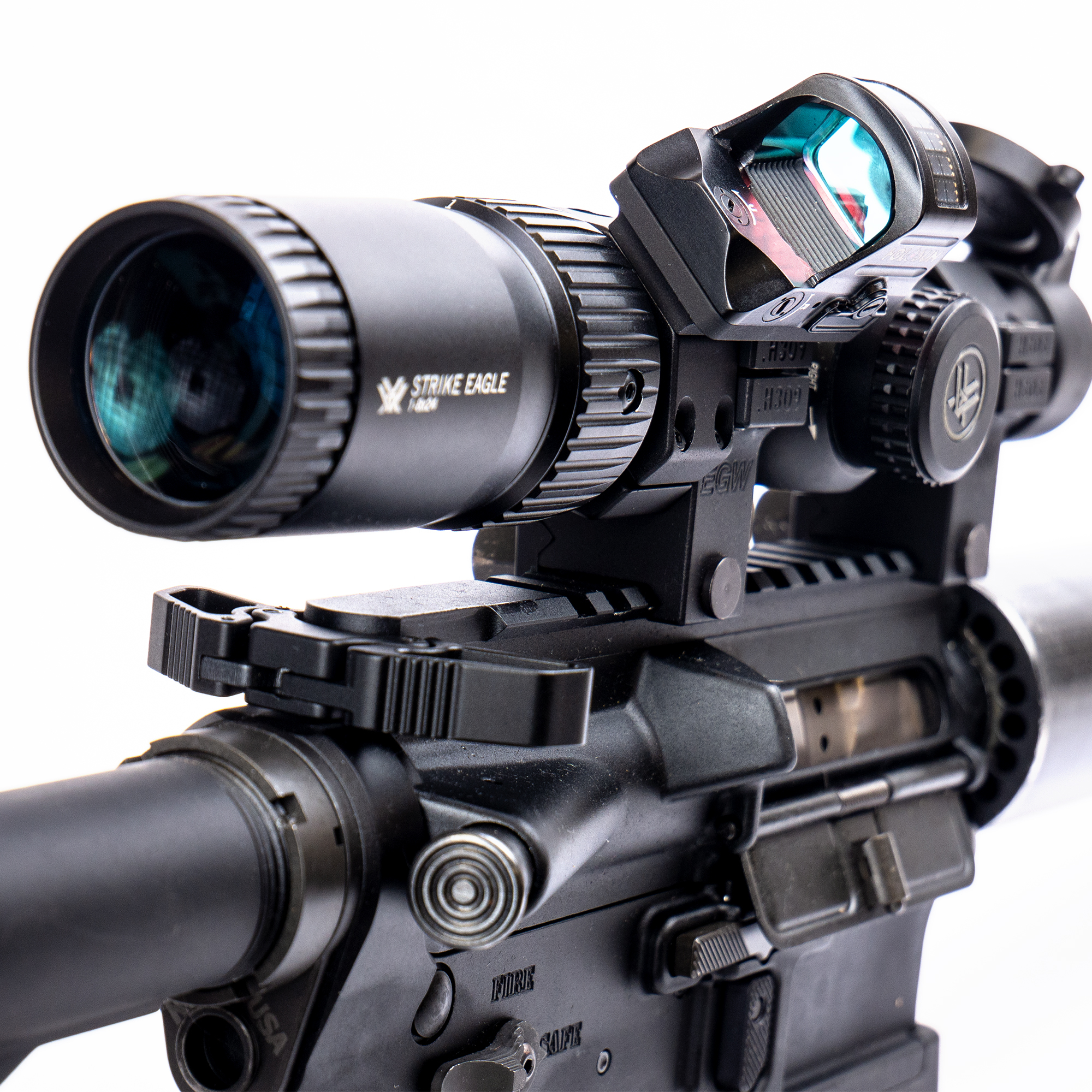 Scope Ring Piggyback Red Dot Mounts | 30mm & 1" Tube | EGW