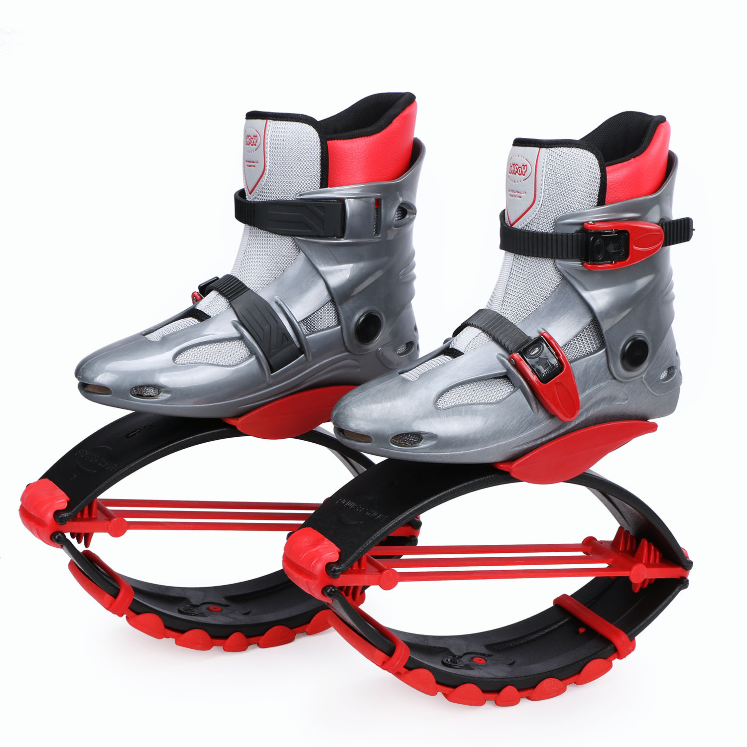 JOYFAY Red Jumping Shoes- Unisex Fitness Jump Shoes Bounce Shoes(M, L ...