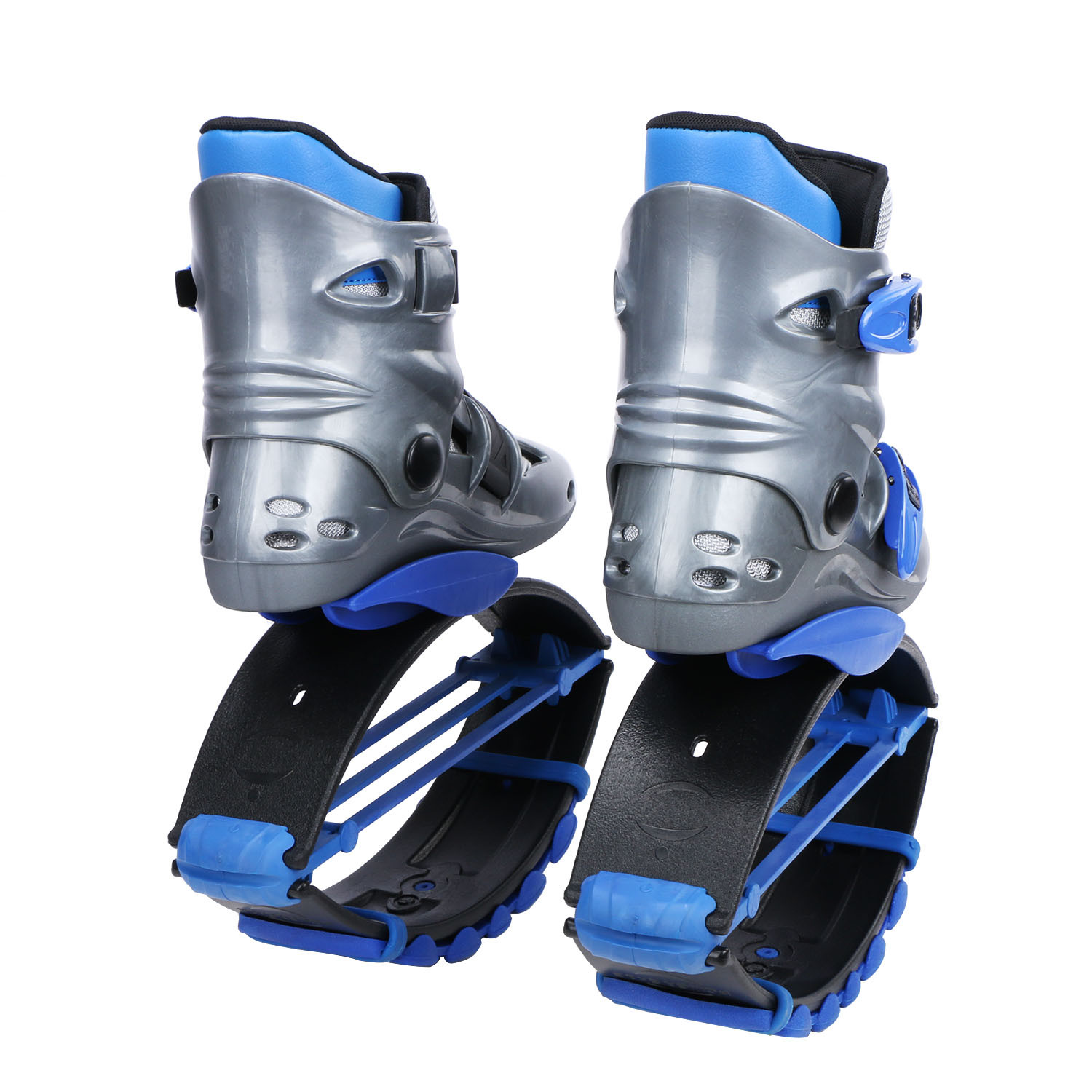 JOYFAY Blue Jumping Shoes- Unisex Fitness Jump Shoes Bounce Shoes(M, L ...