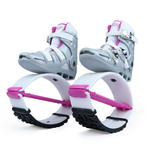 JOYFAY Silver/Purple Jumping Shoes Gen2 for Adults - Extra Large Jump ...