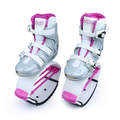 JOYFAY Silver/Purple Jumping Shoes Gen2 for Adults - Extra Large Jump ...
