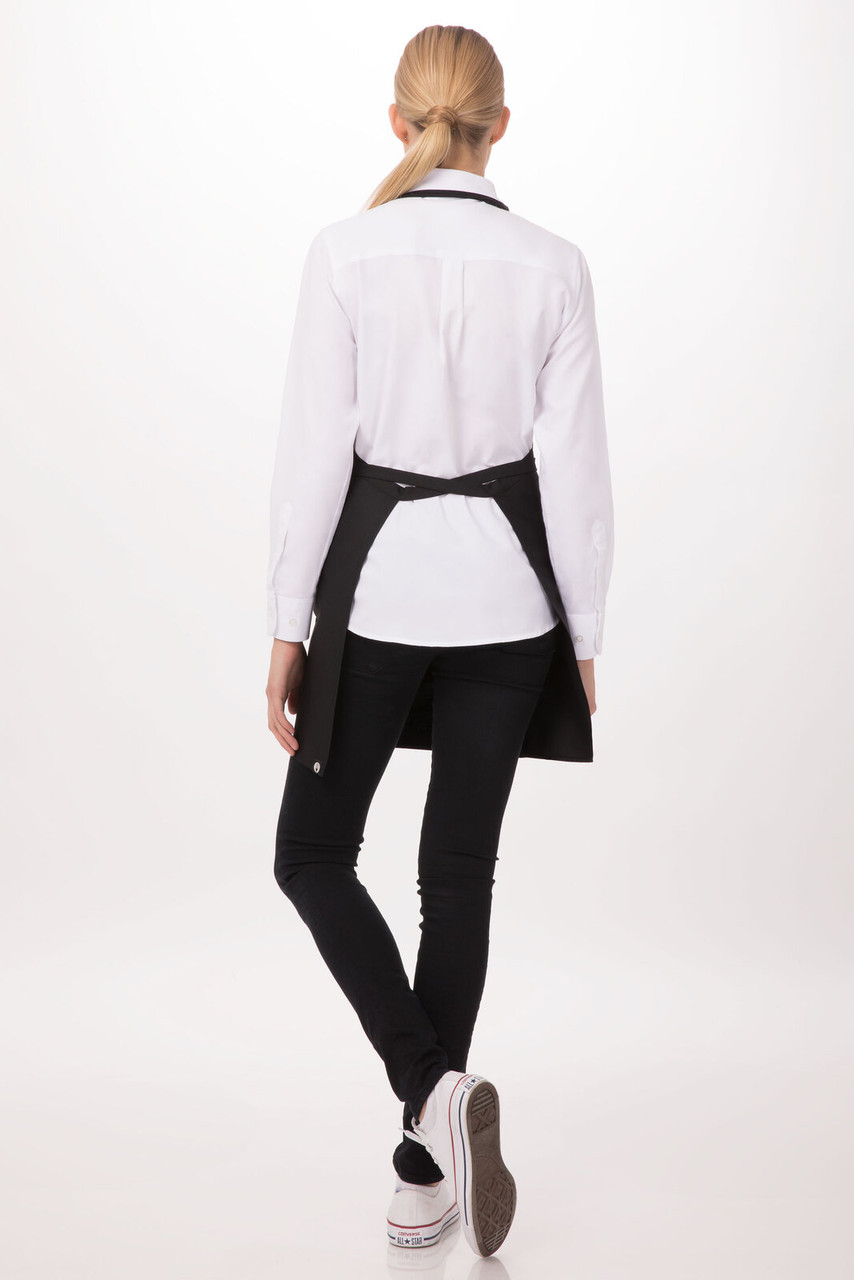 V-Neck Tuxedo Apron - BeAuthentic