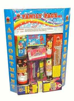 Family Pack #1 - Pyromania Fireworks