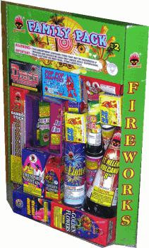 Family Pack #2 - Pyromania Fireworks