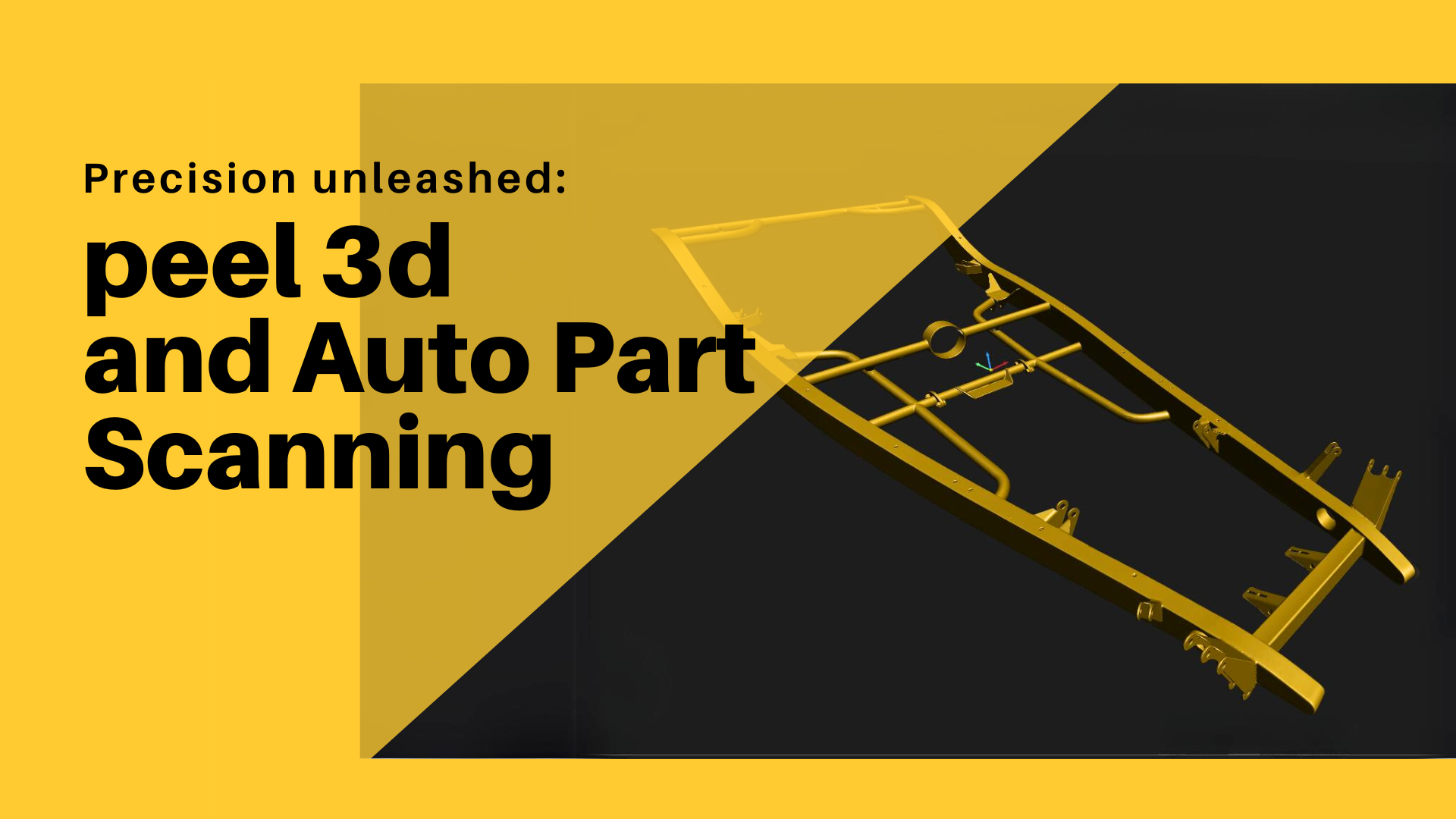 3D Scanning a 1933 Ford Chassis for Restoration | Peel 3D