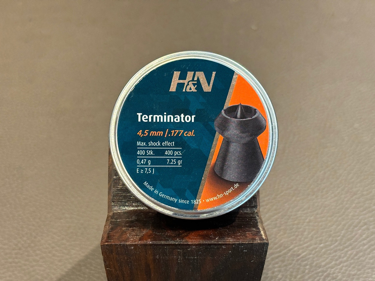 H&N Terminator .177 Pellets 4,5mm 400 - Stephen and Son Gunmakers Ltd