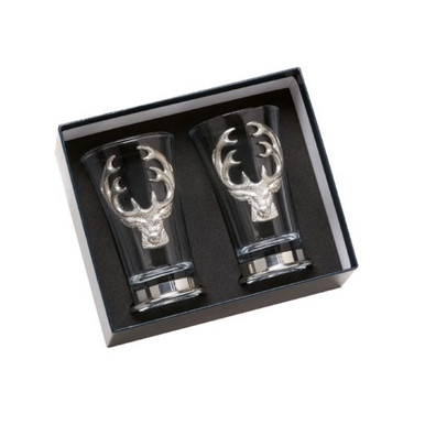 Shot Glass Stag Set - Stephen and Son Gunmakers Ltd