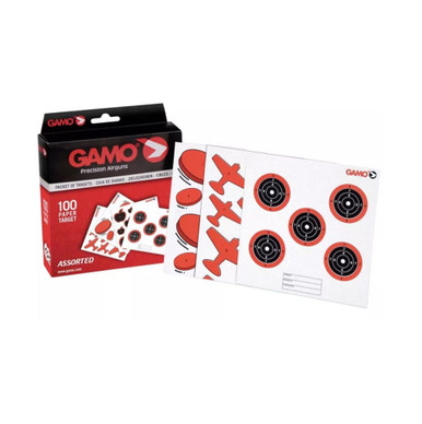 BSA Pack of 100 Assorted Targets - Stephen and Son Gunmakers Ltd