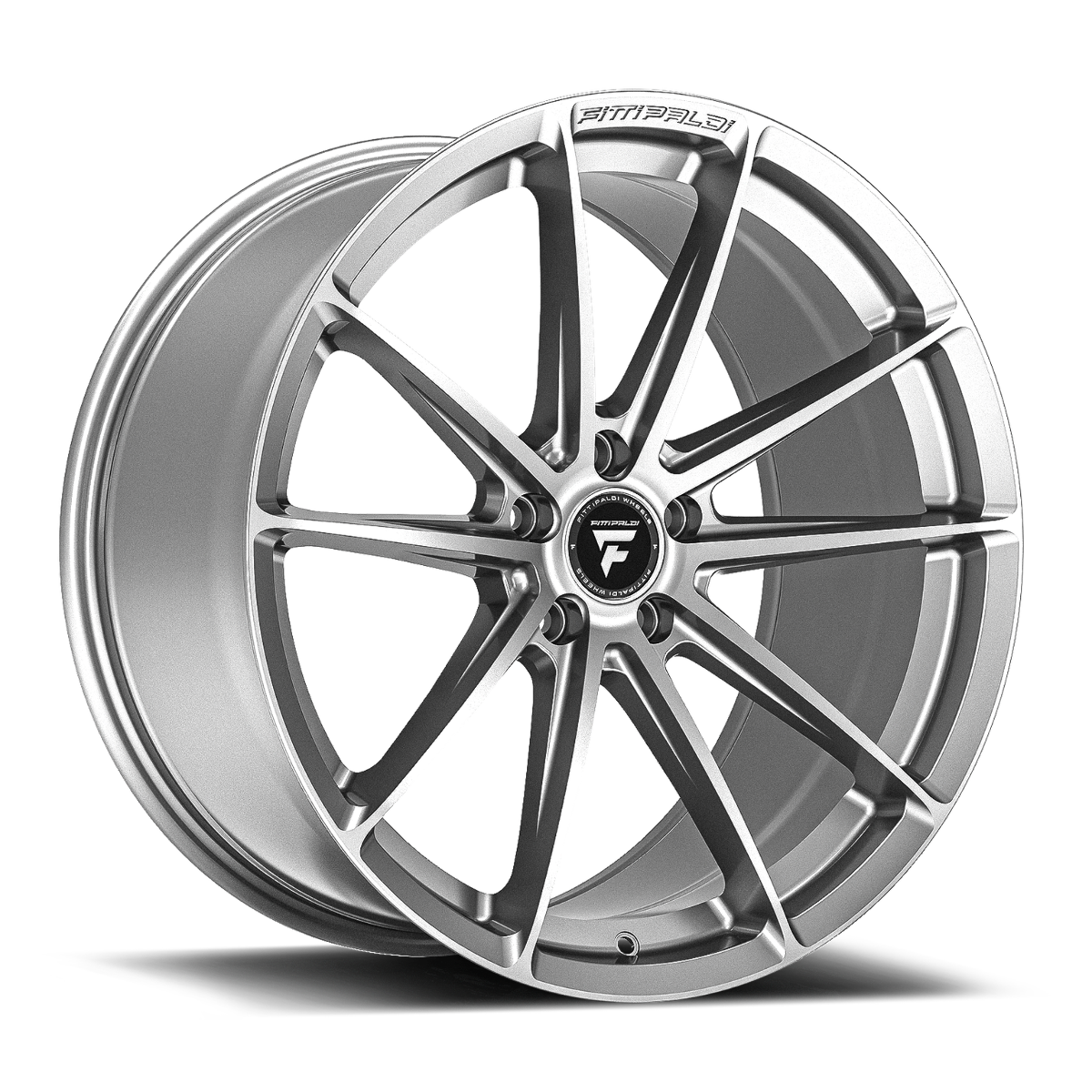 20" Fittipaldi 362S 20x10 Brushed Silver 5x120 Wheel +37mm Rim - A2i ...