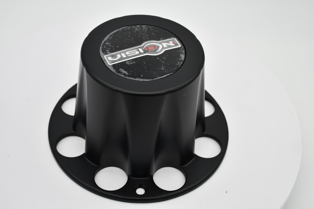 Vision 81A Heavy Hauler C81MMB-DEEP & C181ZMB-DP Black Wheel Center Cap ...