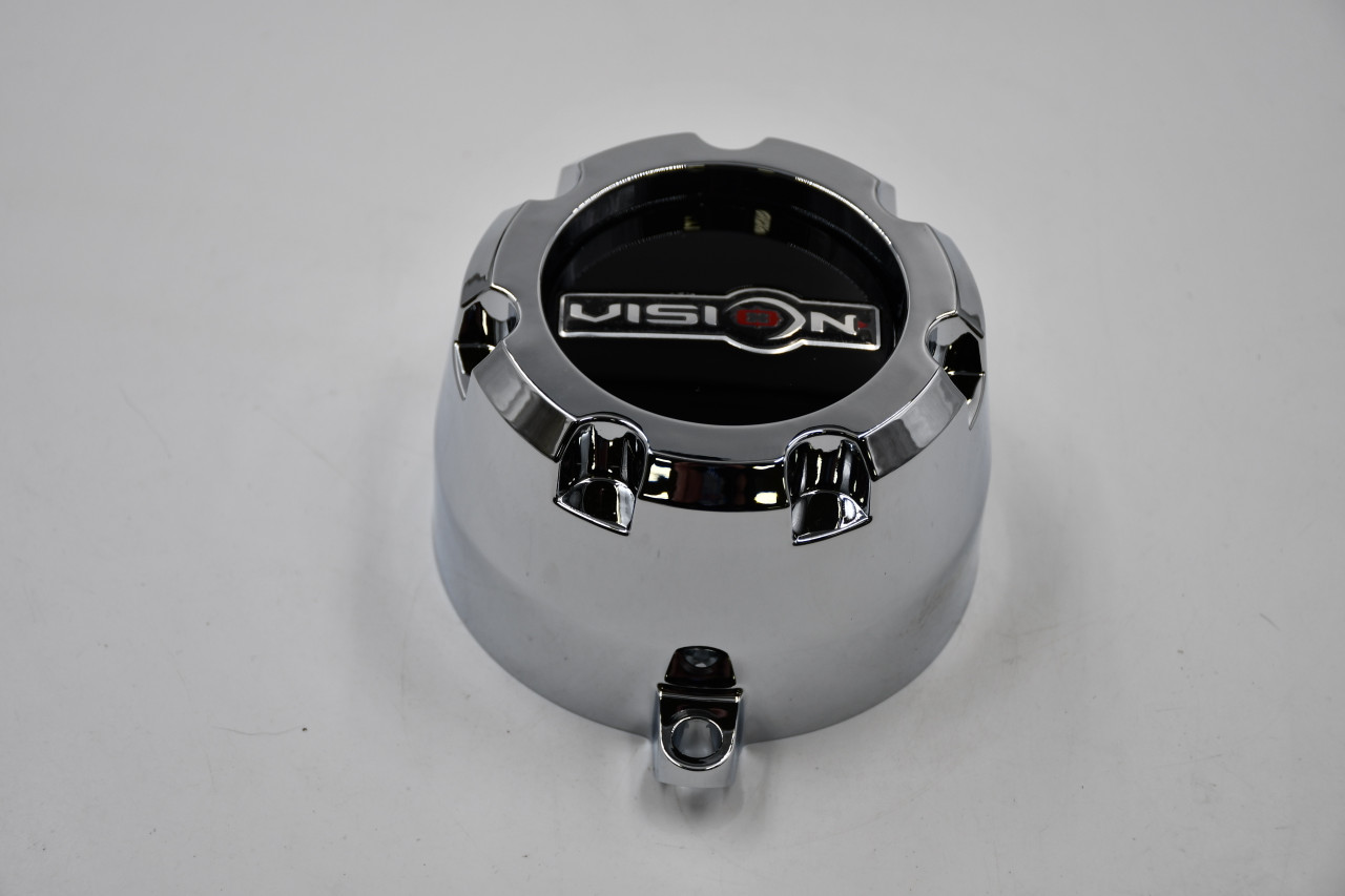 Vision Chrome 412 Rocker 5 Lug Wheel Center Cap Hub Cap C398-5V 5x5.5 ...