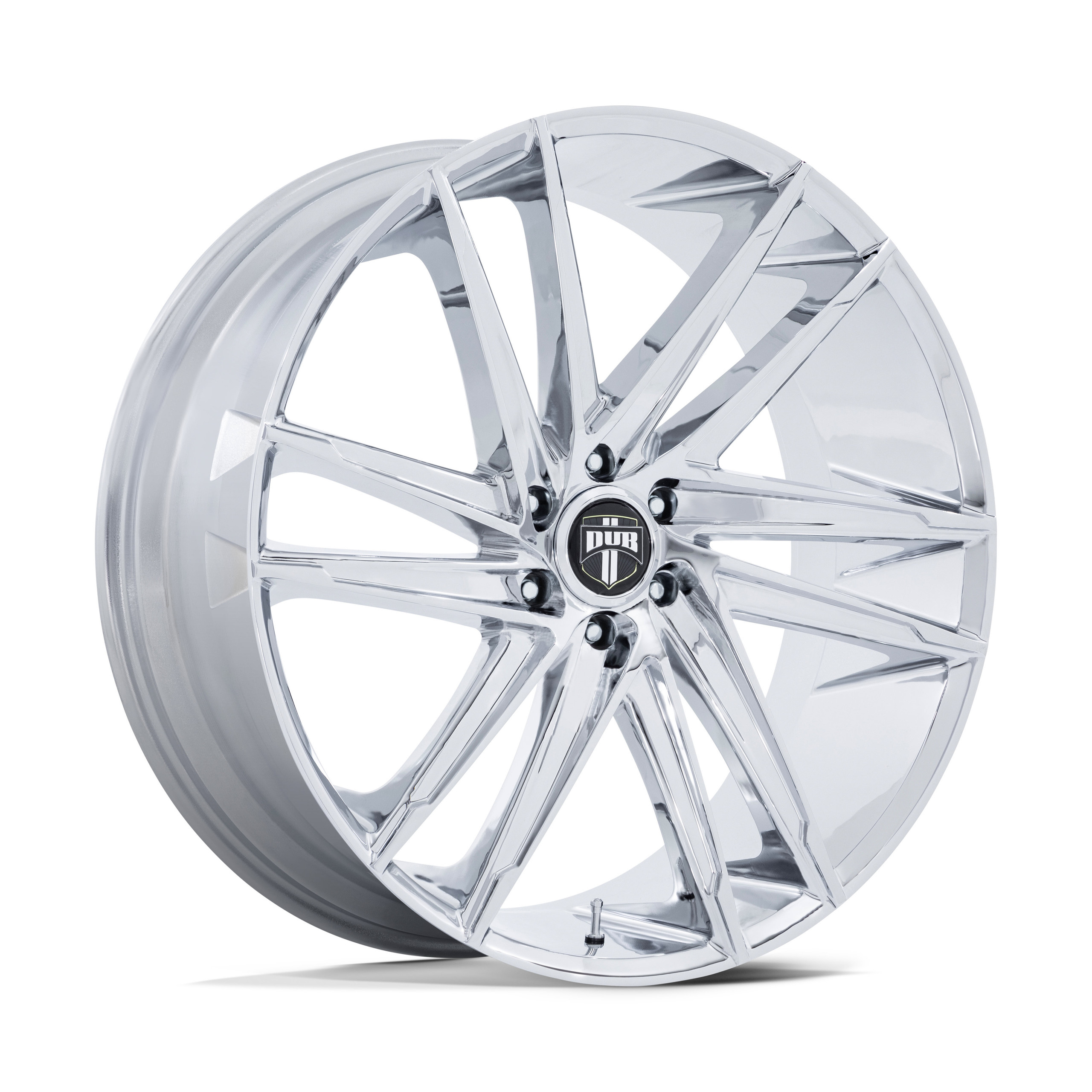 24x10.0 Chrome DUB 1PC Wheel DC275PX24106330 | A2i Wheel and Tire