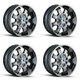 Set 4 20" Mayhem Fierce 20x10 Chrome 8x180 Wheels -19mm Rims - A2i ...