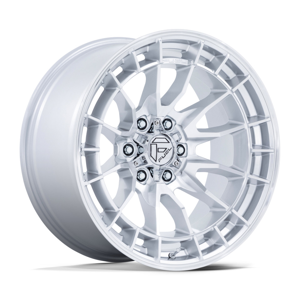 18x9.0 Hyper Silver W/ Machined Face Fuel 1PC Wheel FC888SD18906820 ...
