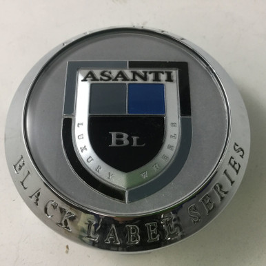 Asanti Black Label Chrome Wheel Center Cap 743C01 - A2i Wheel and Tire