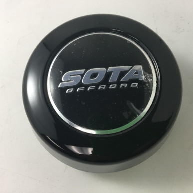 SOTA Offroad 5/6 Lug Death Metal Gloss Black Center Cap A608F-2 DMC ...