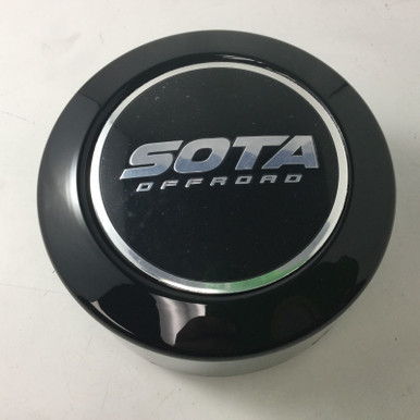 SOTA Offroad Gloss Black Death Metal 8 Lug Tall Center Cap A608F-5 DMC ...