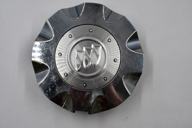 Buick Chrome w/ Brushed Aluminum Logo Wheel Center Cap Hub Cap 9595038 ...