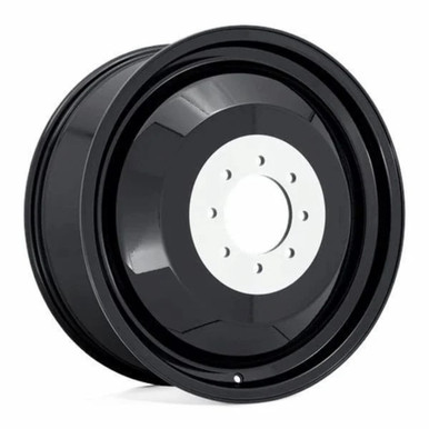 TIS 544B Dually Inner Wheels 22 Inch 8x200 Gloss Black A2i Wheel and T