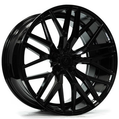 Axe EX30 Wheels 22.0x9 5x5 (5x127) Gloss Black A2i Wheel and Tire