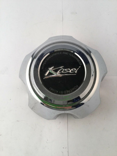 Kosei Aftermarket Wheel Center Hub Cap Chrome Custom 5" Diameter Kosei ...