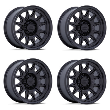 17x8.0 Matte Black Pro Comp Alloys Wheel PA200MX17805020 | A2i Wheel ...