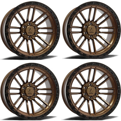Set 4 20" Axe Wheels Icarus Bronze 20x10 Wheels 5x5 5x5.5 -19mm Lifted ...