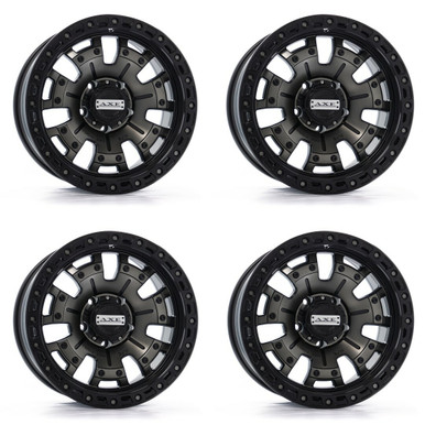 Set 4 20" Axe Wheels Helios Black Tinted 20x9 Wheels 5x150 0mm For ...