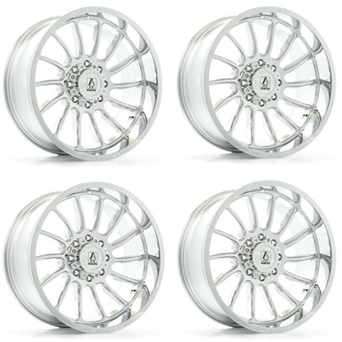 Axe Echo Wheels 22.0x10 8x6.5 (8x165.1) Chrome A2i Wheel and Tire