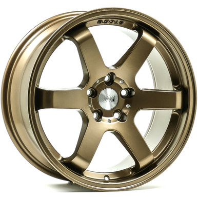 18" Axe Wheels ZX6 Bronze 18x8.5 Wheel 5x120 40mm Rim - A2i Wheel and Tire