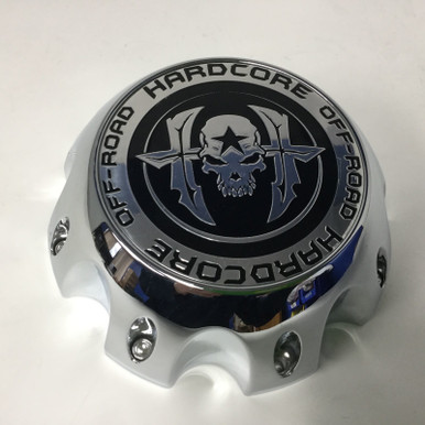 Hardcore Offroad HC11 HC12 HC15 8 Lug Wheel Chrome Center Cap HC10-8H ...