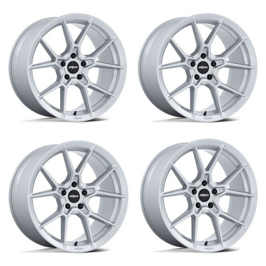20x10.0 Silver Rotiform Wheel RC199SX20104940 | A2i Wheel and Tire Set 4