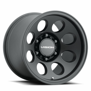 18" Vision Off Road 56 Midway Satin Black 18x9 Wheel 6x5.5 12mm Truck ...