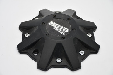 Moto Metal Satin Black Wheel Center Cap Hub Cap UMO479L214SBO 8.5 ...