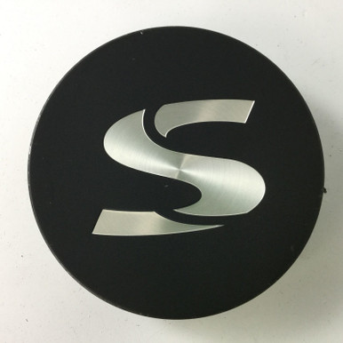 Starke Design Wheels Black Snap In Center Cap 781-1 Fits Porsche 3" DIA ...