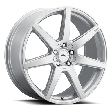 22" Voxx Desso Silver 22x9 Wheel 5x4.25 5x4.5 35mm Rim - A2i Wheel and Tire
