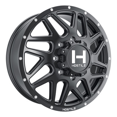 20" Hostile H401 Sprocket Asphalt 20x8.25 Wheel 8x6.5 123mm Front ...