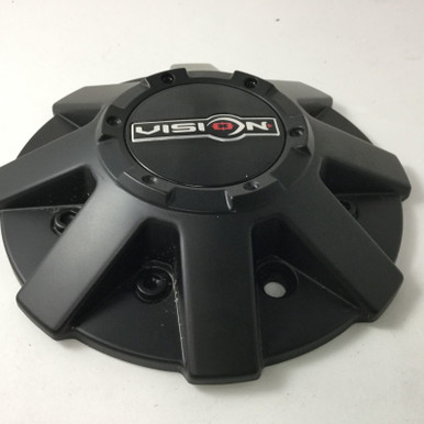 Vision Offroad 400 Incline Matte Black Center Cap C400MB Fits 5 and 6 ...