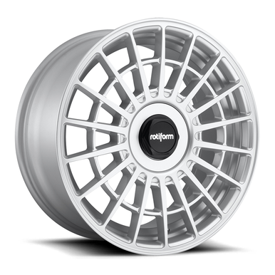 Rotiform 1PC R143 Las-R 17x8 4x100 4x4.5 Gloss Silver Wheel 17" 40mm ...